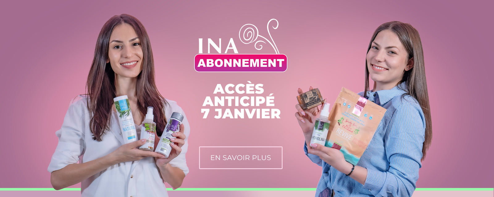 Boutique familiale en ligne de cosmétiques 100% Bio | InaEssentials.FR